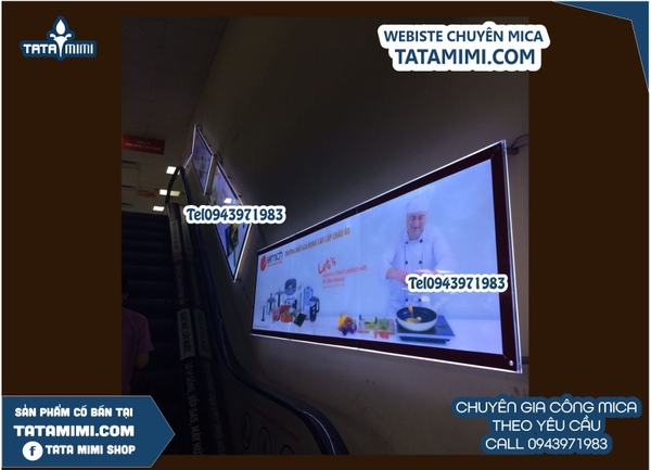 Khung quảng cáo – khung menu led phát sáng