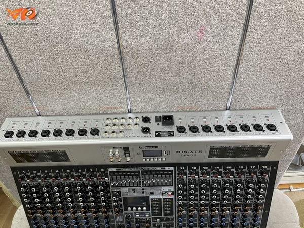 MIXER M18 -XTR, ECHO, REVERB ĐỘC LẬP, BLUETOOTH, 18 LINE | Vinakara.com