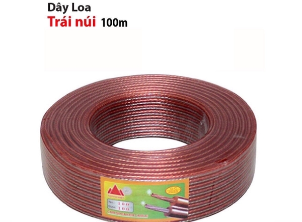 Dây loa Núi tím âm thanh cho loa 100 tim - 200 tim - 300 tim - 400 tim ...