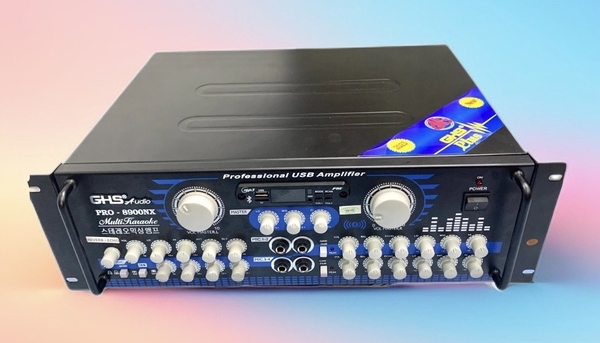 Amply GHS PRO-8900NX, 16 sò, 800wx2CH, Bluetooth, USB | Vinakara.com