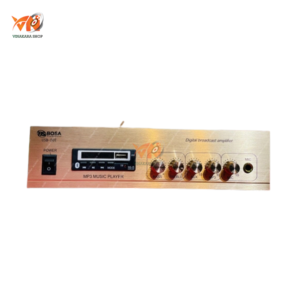 Amply thông báo Bosa 50T-USB, 110v 50w chuyên cho loa phóng thanh ...