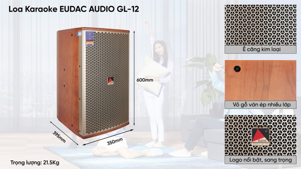 Loa full 30 EUDAC AUDIO GL-12 | Vinakara.com