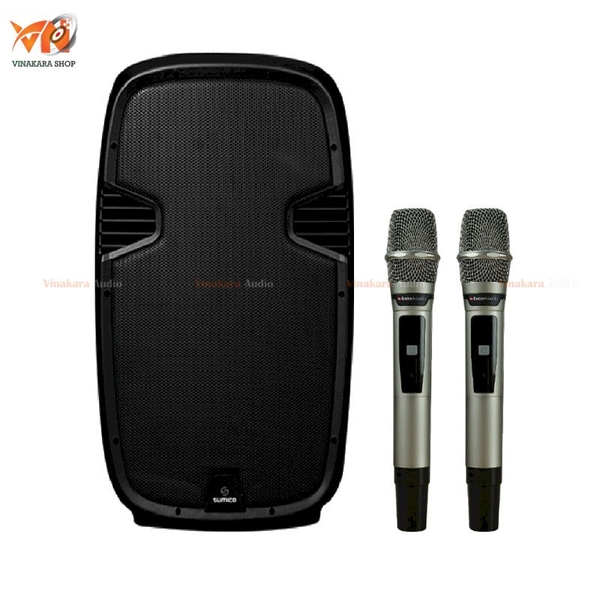 LOA KÉO DI ĐỘNG SUMICO ON THE GO 12, BASS 30CM, CÔNG SUẤT 200W, PIN 6H ...