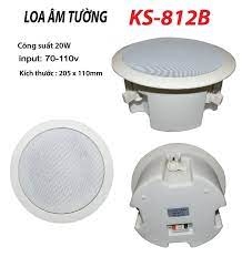 Loa thông báo âm trần âm tường KS-812B | Vinakara.com