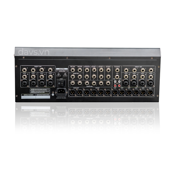 Mixer cơ DAVS MD10 ,8 line canon, 2 line 6 ly | Vinakara.com