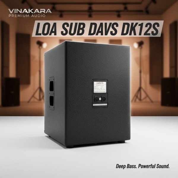 Loa sub đơn 30 DAVS DK12S , Công suất 350w | Vinakara.com