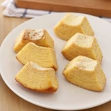 MARUKIN_Bánh baumkuchen vị phô mai cắt lát 225g - Hàng Nhật nội địa
