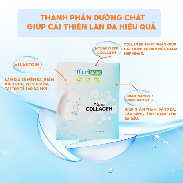 Mặt nạ Collagen Marimask Marigen Vietnam