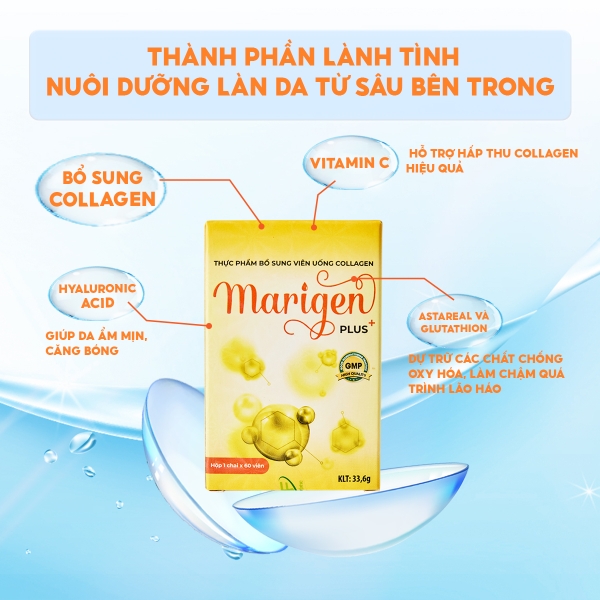 Viên uống Collagen Marigen Plus Marigen Vietnam