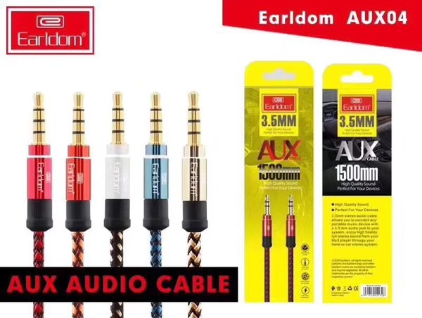 Dây cáp 2 đầu 3.5mm Earldom AUX 1.5m