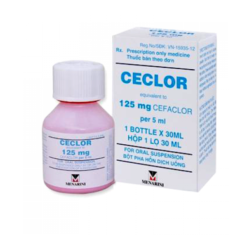 Ceclor 125mg/5ml 30ml – Siêu thị thuốc việt