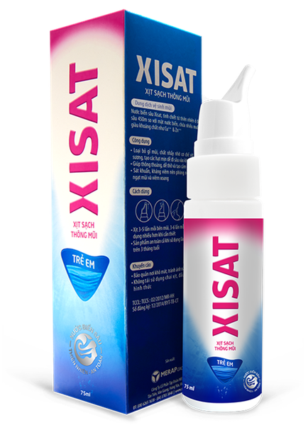 Xisat 75ml hồng – Siêu thị thuốc việt