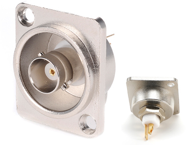 BNC female BNC CÁI CÓ BỆ LẮP MÁY