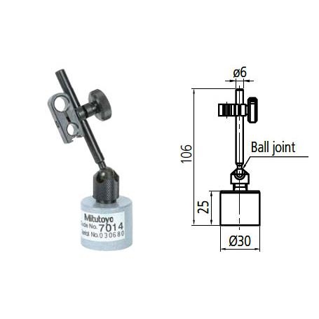 Đế gá đồng hồ so mini Mitutoyo 7014