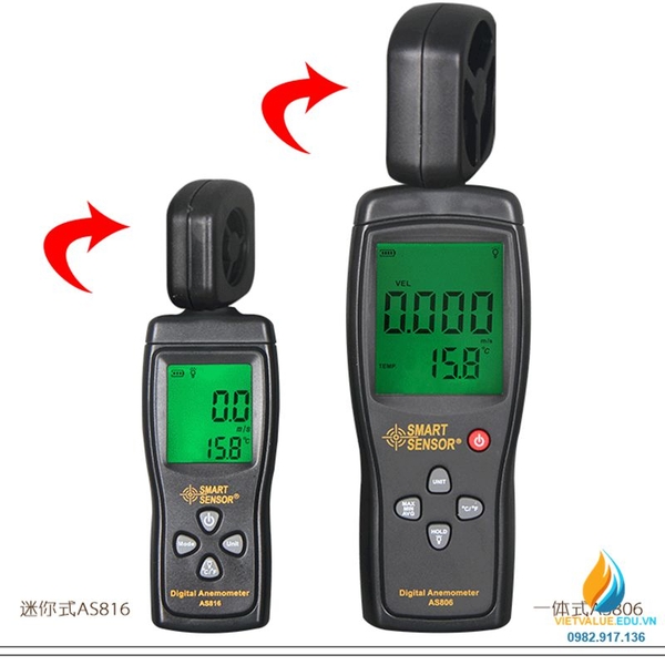 Máy đo độ ẩm kỹ thuật số Xima model AS816, độ chính xác cao VIETVALUE