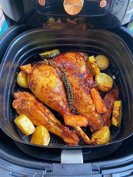 NỒI CHIÊN KHÔNG DẦU PHILIPS HD 9860/90 size XXL SIÊU THỊ HÀNG GIA DỤNG ĐỨC