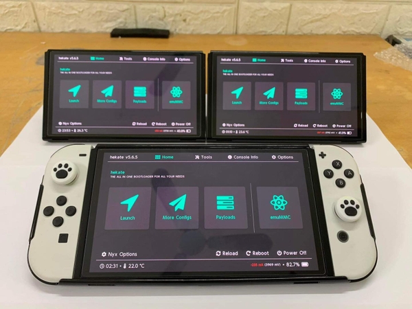 MÁY NINTENDO SWITCH OLED HACK Ninshop.VN - Everything Nintendo