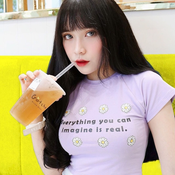 DSS Croptop Daisy-Violet DAVIES