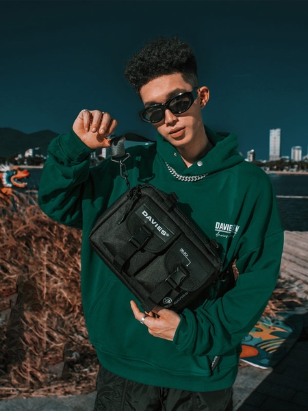 Túi đeo chéo local brand nam nữ Two Pocket MB 2.0 DAVIES
