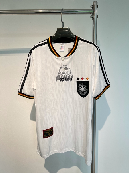 ÁO RETRO ĐỨC TRẮNG 1996 Bóng đá Phủi