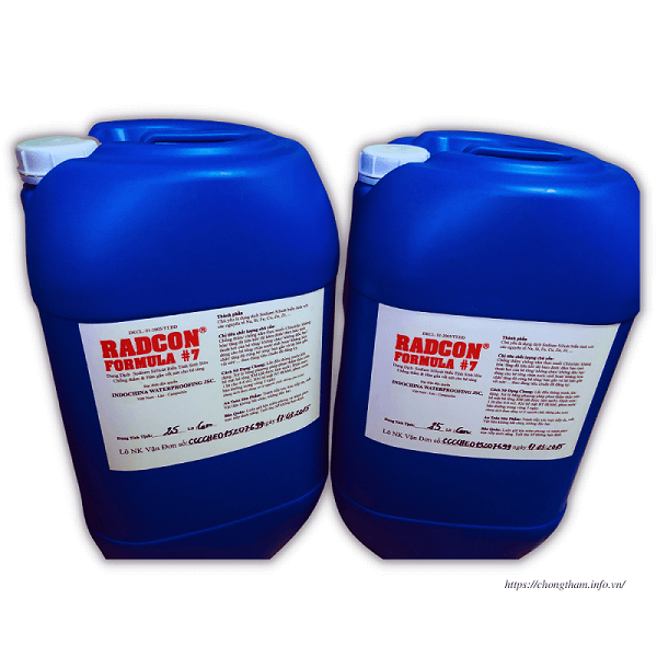 Radcon Formula 7: Chất chống thấm mặt cầu cao cấp. | USS Việt Nam