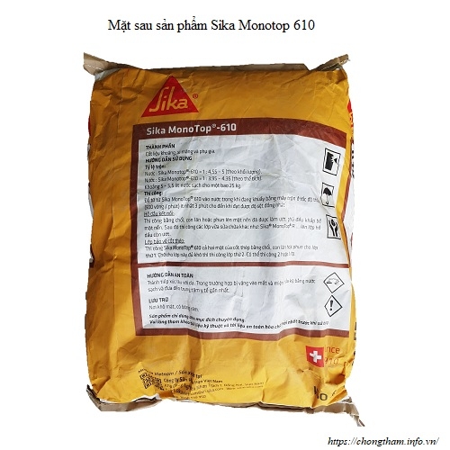 Sika MonoTop 610: Vữa sửa chữa và tác nhân kết nối cường độ cao | USS ...