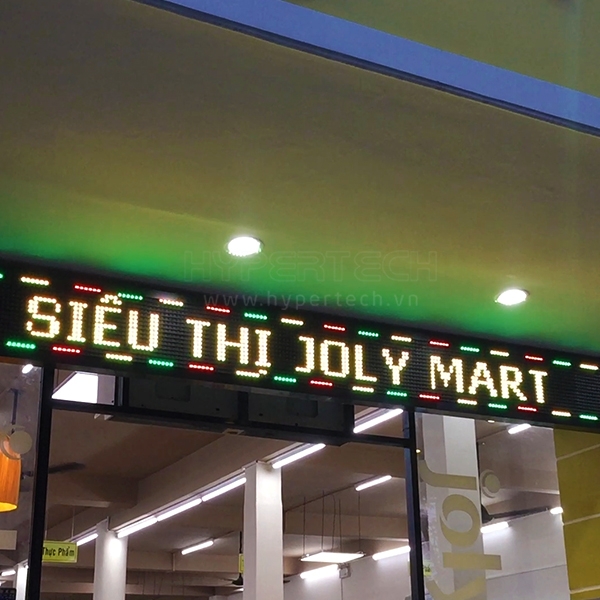 Bảng Điện tử Siêu thị Joly Mart | HYPERTECH.VN