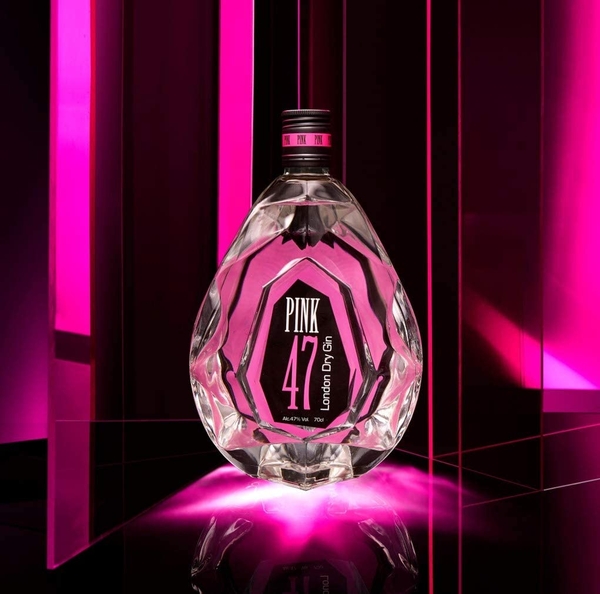 Pink 47 Diamond London Dry Gin barrevo.com
