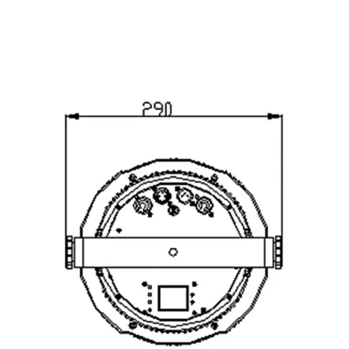 Đèn LED Par Zoom ánh sáng NW1240P truyền hình CÔNG TY TNHH XNK LCC VIỆT NAM