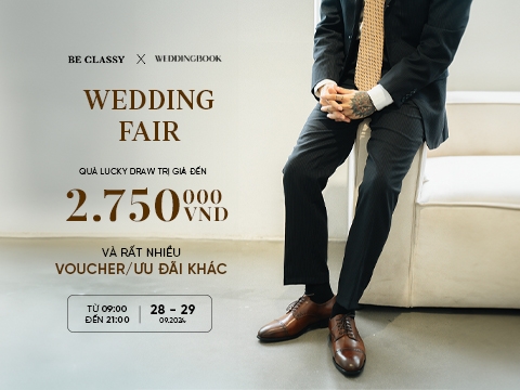 BE CLASSY x WEDDING BOOK SAIGON | Wedding Fair 2024 | Be Classy - Giày ...