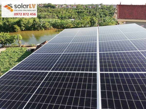 Dự án thi công điện mặt trời 10kW tại nhà chú Hải, Quốc Oai - Công ty ...