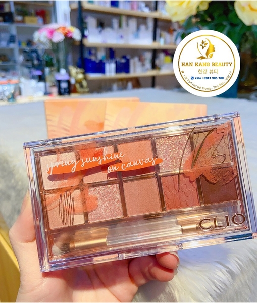 Phấn Mắt Clio Pro Eye Palette 15 Spring Sunshine On Canvas | HAN KANG ...