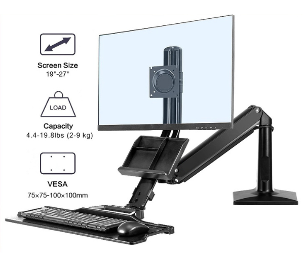 Giá treo gắn bàn LCD NB35
