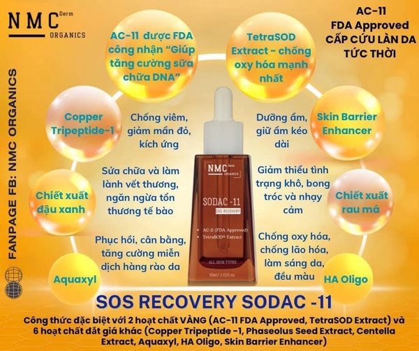 Sodac-11 SOS Recovery NMCPHARMA