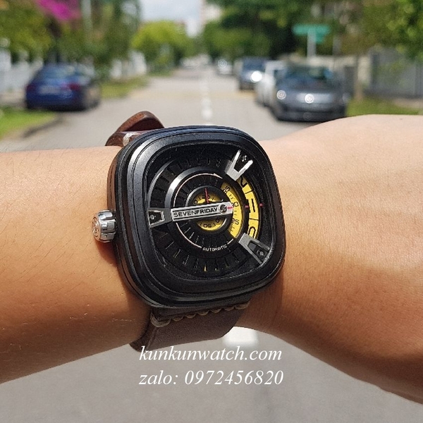 Đồng Hồ Nam SevenFriday M2/01 - Automatic - Dây Da KUNKUN WATCH