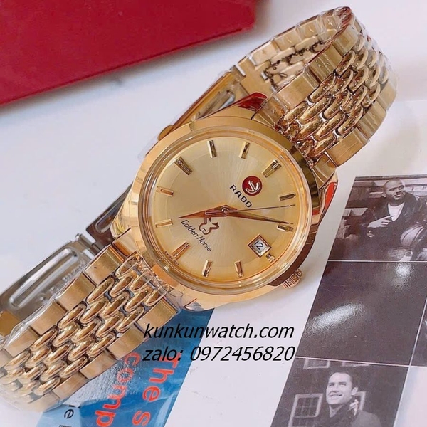 Đồng Hồ Nam Rado Golden Horse Gold 42mm KUNKUN WATCH