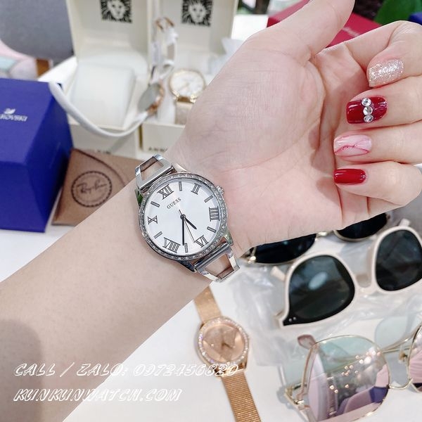 Đồng Hồ Nữ Guess Lucy W1208L1 Dáng Lắc Tay 34mm KUNKUN WATCH