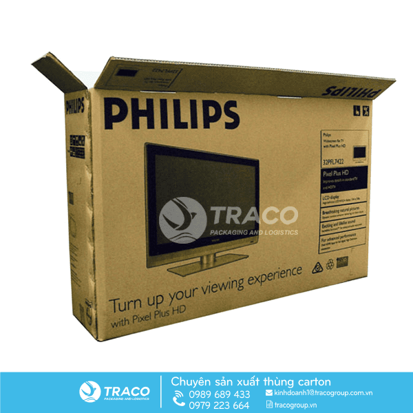 Hộp Carton Đựng Thiết Bị Điện Tử - Sản Xuất Theo Yêu Cầu Traco Group