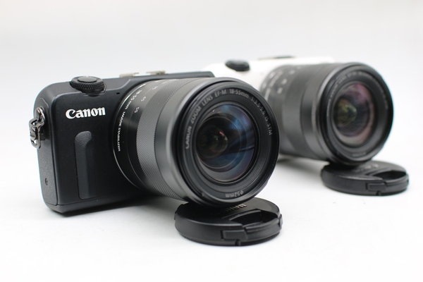 Máy ảnh Canon EOS M2 + Lens EF-M 18-55mm (Trắng/ Đen ) | Camera Jshop ...