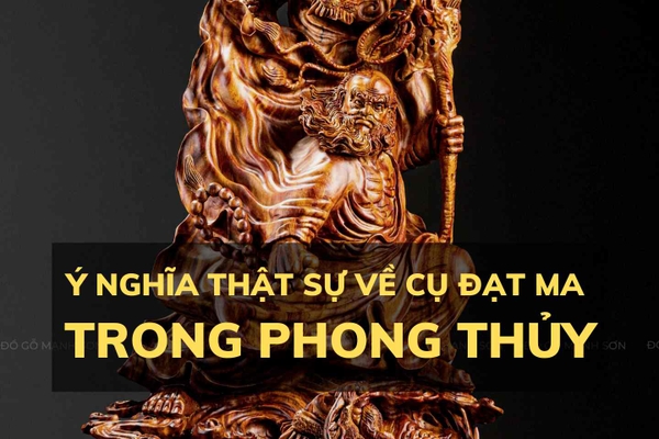 Thông Tin Và Ý Nghĩa Về Nhân Vật Đạt Ma Trong Tượng Gỗ Phong Thủy Đồ Gỗ ...