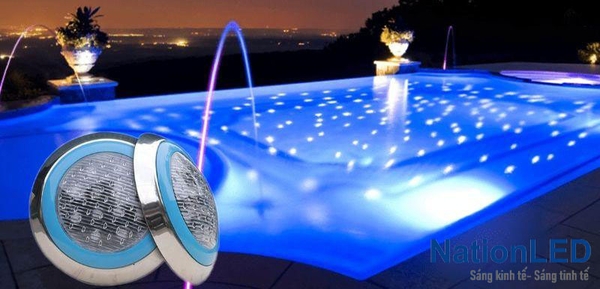 Đèn LED bể bơi - Chiếu sáng trang trí hồ bơi