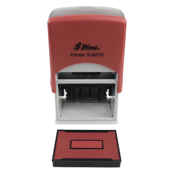 Dấu date, dấu ngày tháng năm, dấu Shiny S827D, thẻ mực Shiny S827D