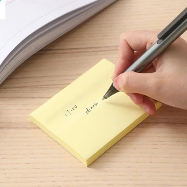 Giấy note Pronoti 30233 3x2inch màu dạ quang, giấy nhớ, văn phòng phẩm