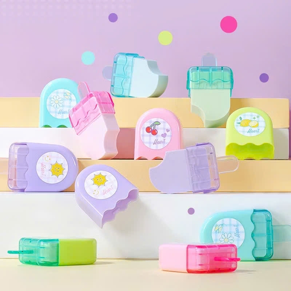 Gôm Deli 71122, tẩy viết chì, gôm tẩy chì, văn phòng phẩm