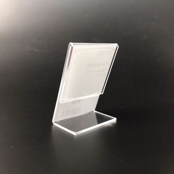 Kệ mica 1 mặt Enter, Standee mica để bàn, Bảng QR Code, Acrylic Holder