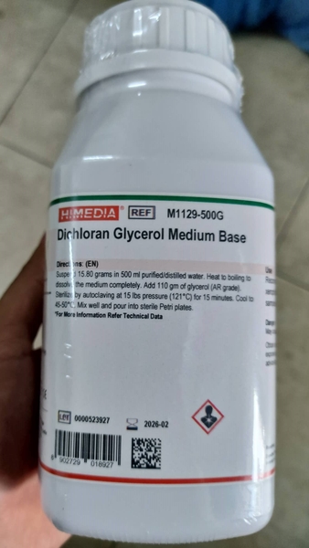 Dichloran Glycerol Medium Base - Himedia Ấn Độ CÔNG TY TNHH THƯƠNG MẠI ...