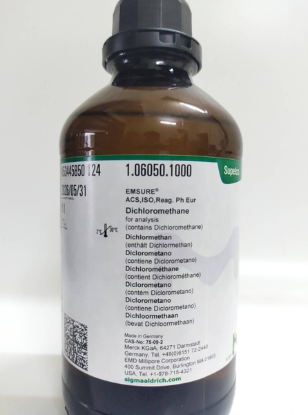 Dichloromethane - CH2Cl2 (Merk - Đức) for gas chromatography ECD and ...