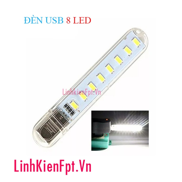 ĐÈN LED USB 8 BÓNG SIÊU SÁNG | linhkienfpt