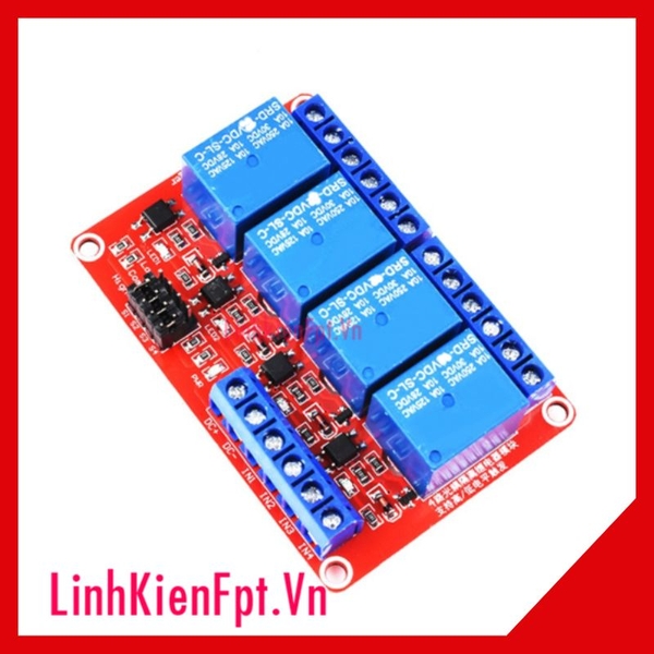 Module Relay 12VDC 1/2/4 Kênh H/L | linhkienfpt