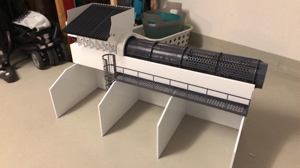 Trommel rc 1/14, sand screen rc 1/14 Rcmodeldesign.com